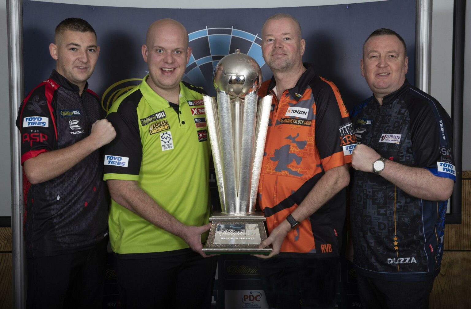 PDC World Darts Championship 2019/20 Tournament Schedule of Play