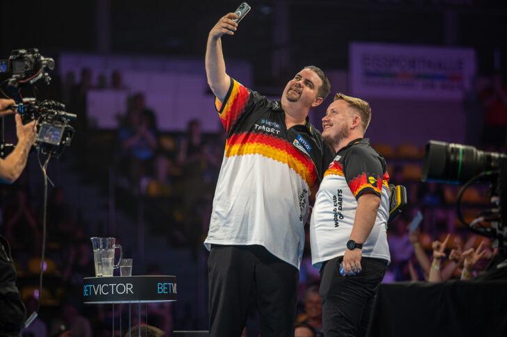 Germany survive New Zealand scare at World Cup of Darts