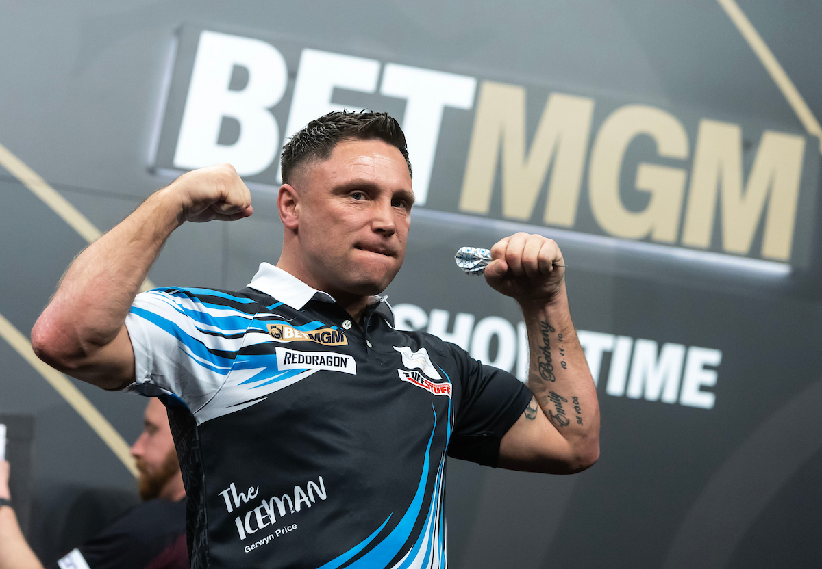 Gerwyn Price powers to third Premier League Darts nightly win in ...