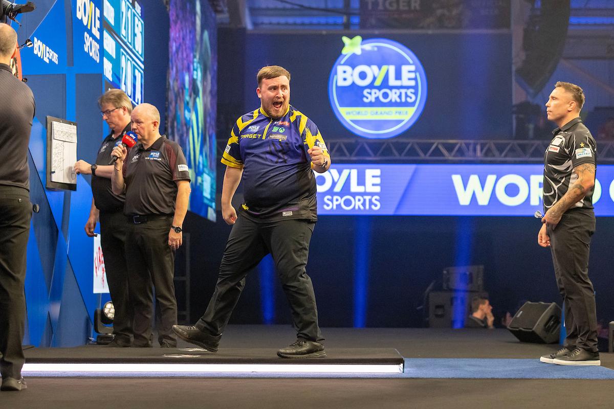 Luke Littler seals World Grand Prix semi-final spot with epic comeback ...