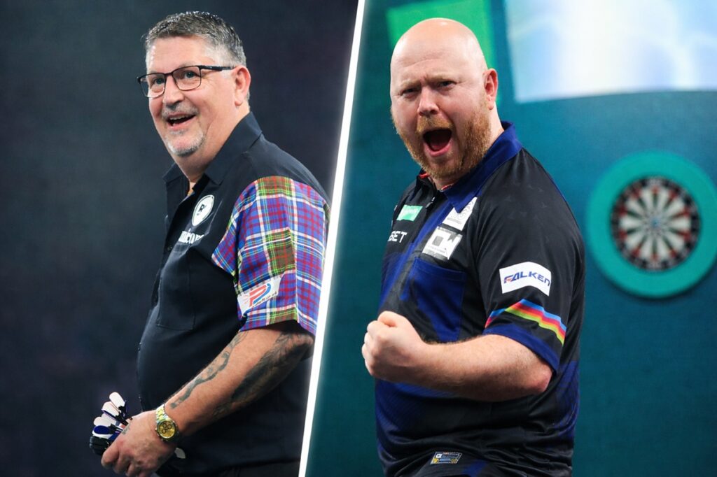 Gary Anderson v Justin Hood live stream | World Darts Championship 2025 ...