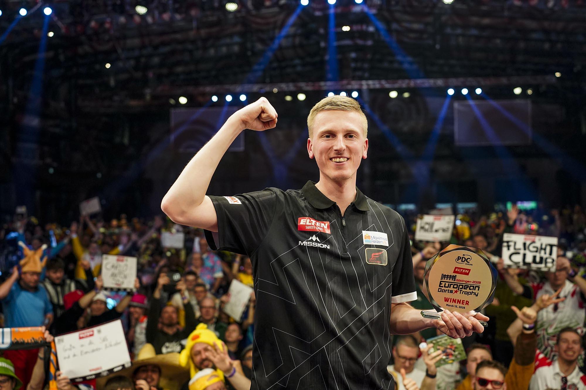 Wessel Nijman scoops maiden European Tour title at the European Darts ...