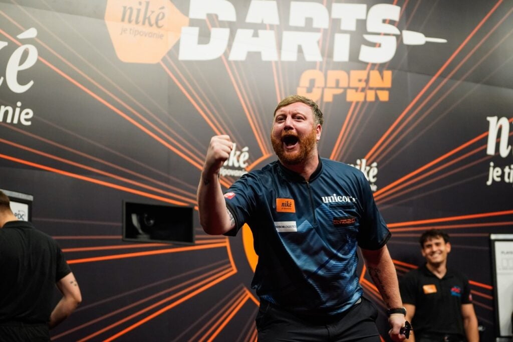 Cameron Menzies sends Gerwyn Price packing at the Slovak Darts Open ...