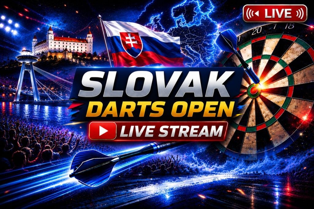 Slovak Darts Open 2026 live stream | How to watch live online - LiveDarts